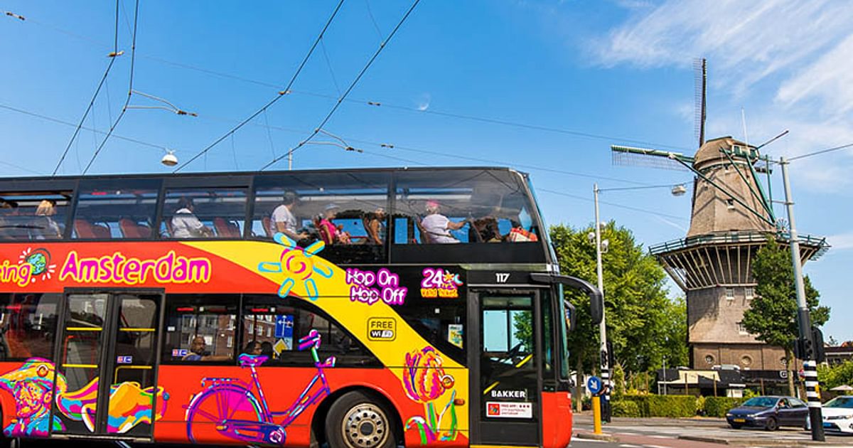 Amsterdam Hop on Hop off Bus: Book a 24 hour or 48 hour ticket! | City ...